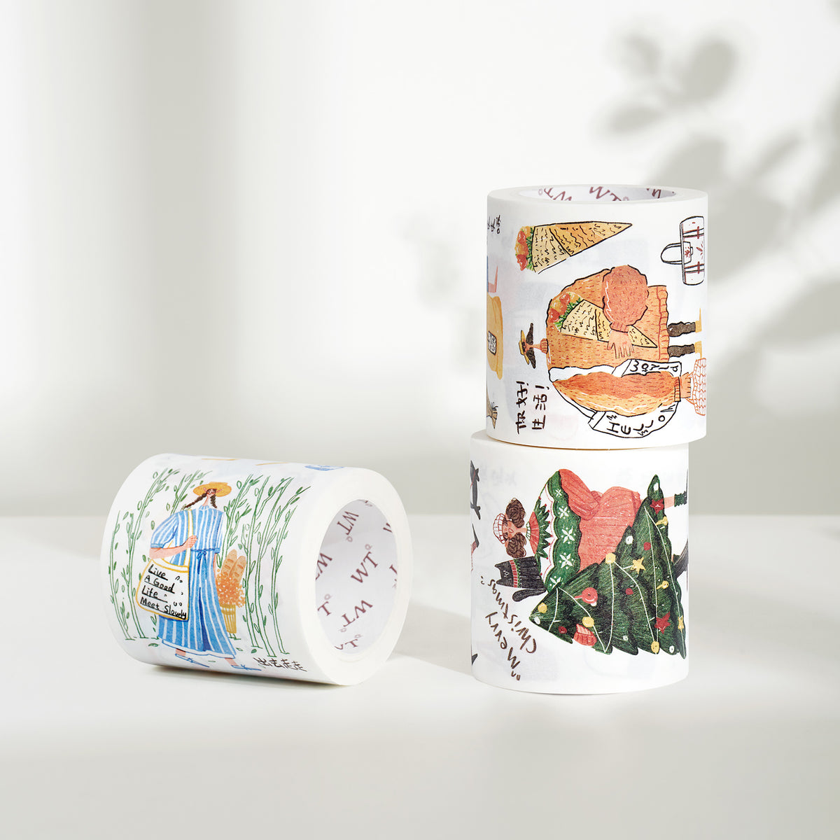 Nonchalant Washi Tape Sticker Set | The Washi Tape Shop