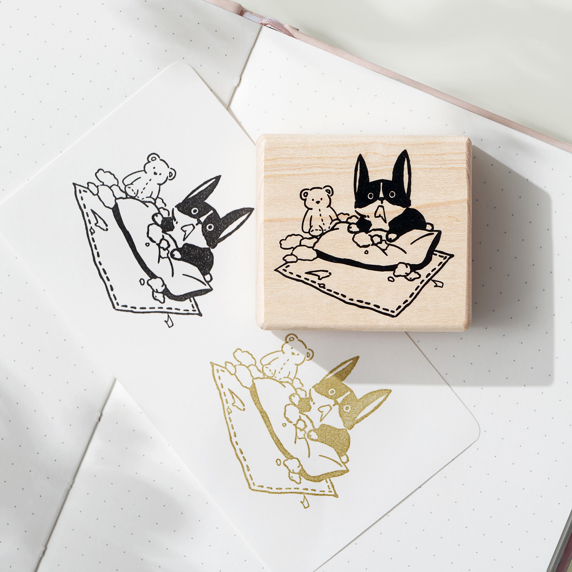 Pup Diary Stamp Set | The Washi Tape Shop
