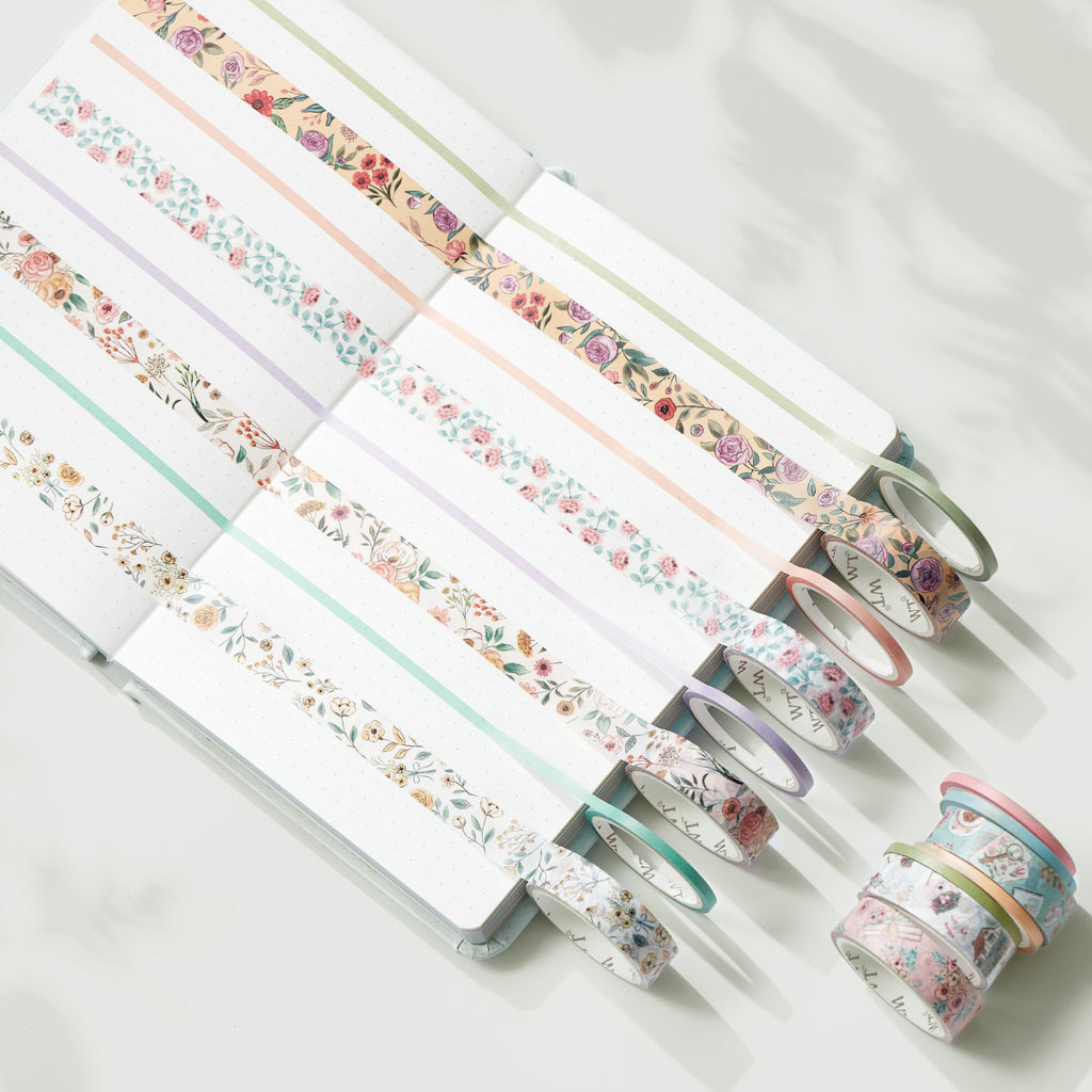 Floral Lane Washi Tape Set | The Washi Tape Shop