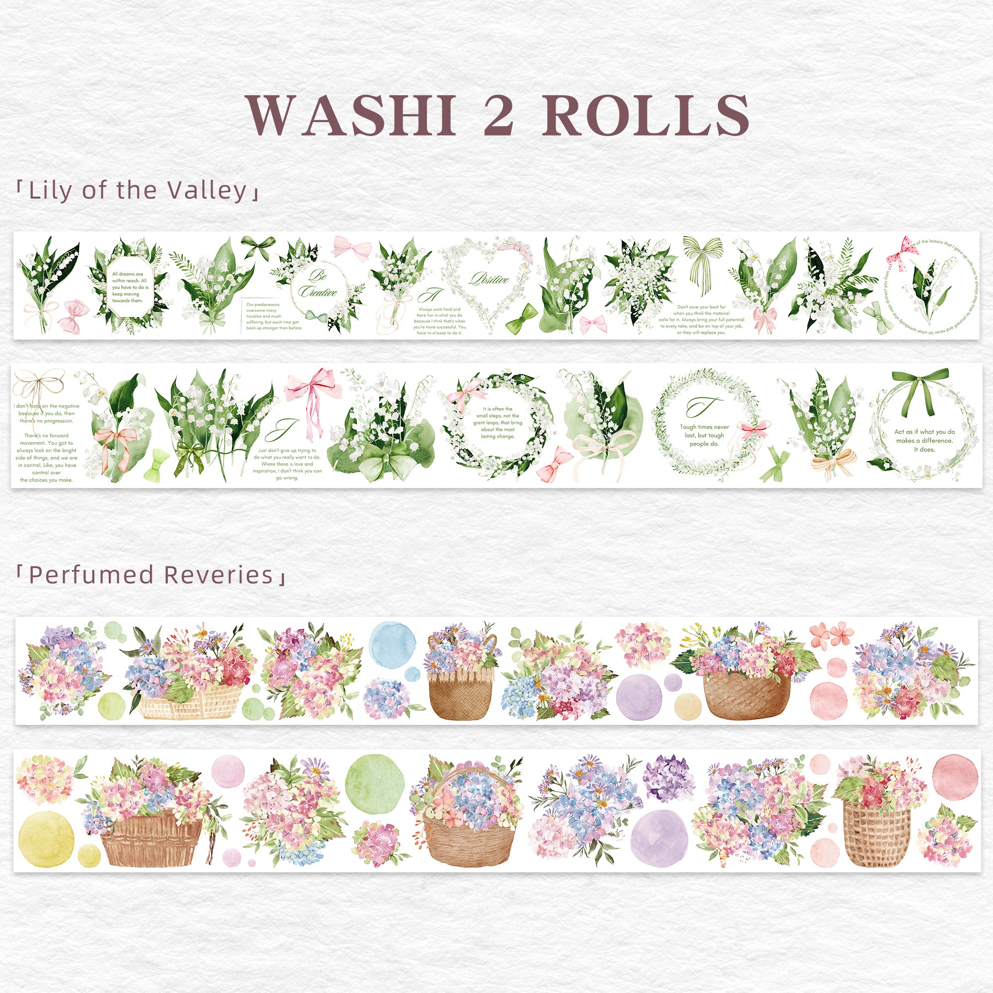 Flower Washi Tapes | The Washi Tape Shop