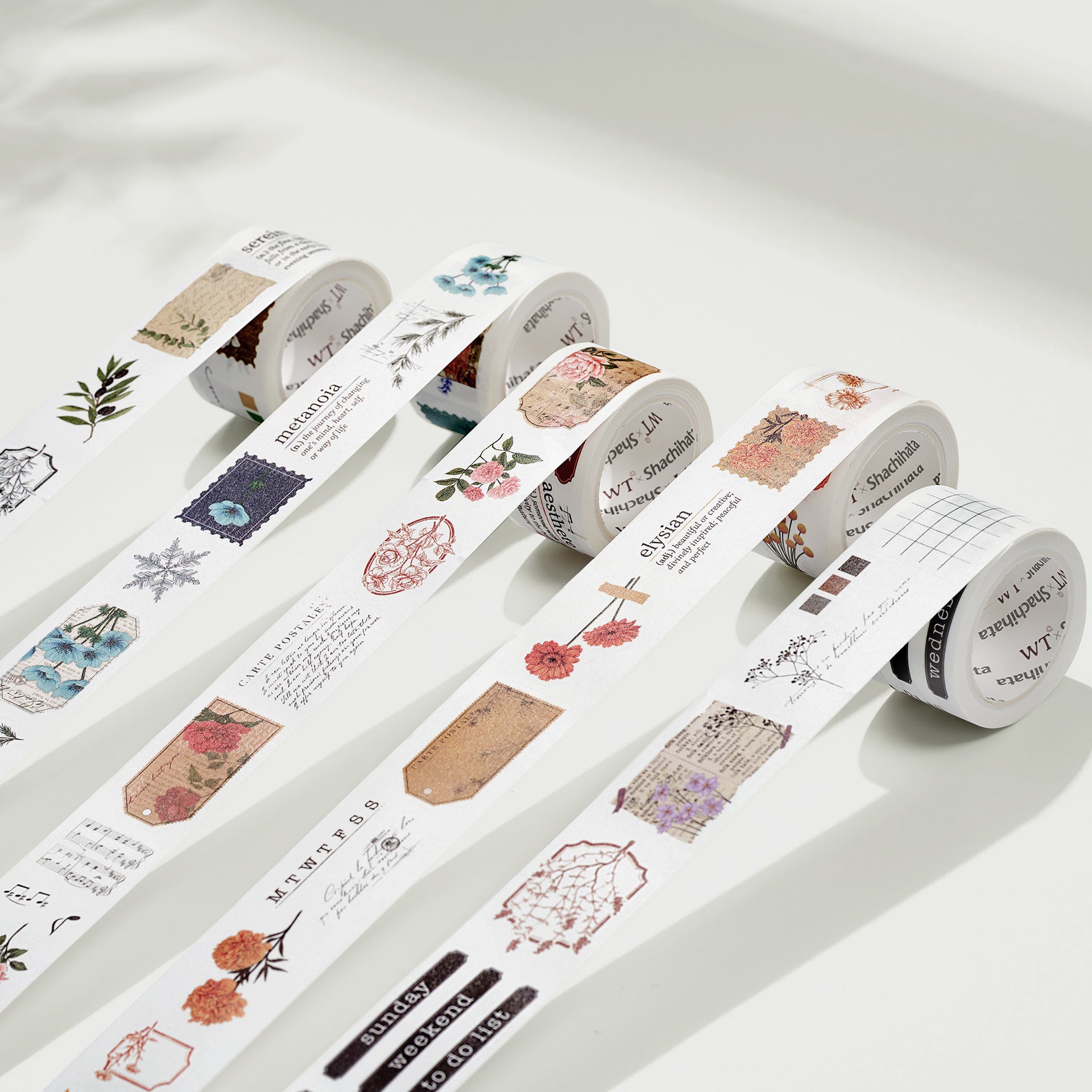 Seasonal Splendor Washi Tape Sticker Set | The Washi Tape Shop