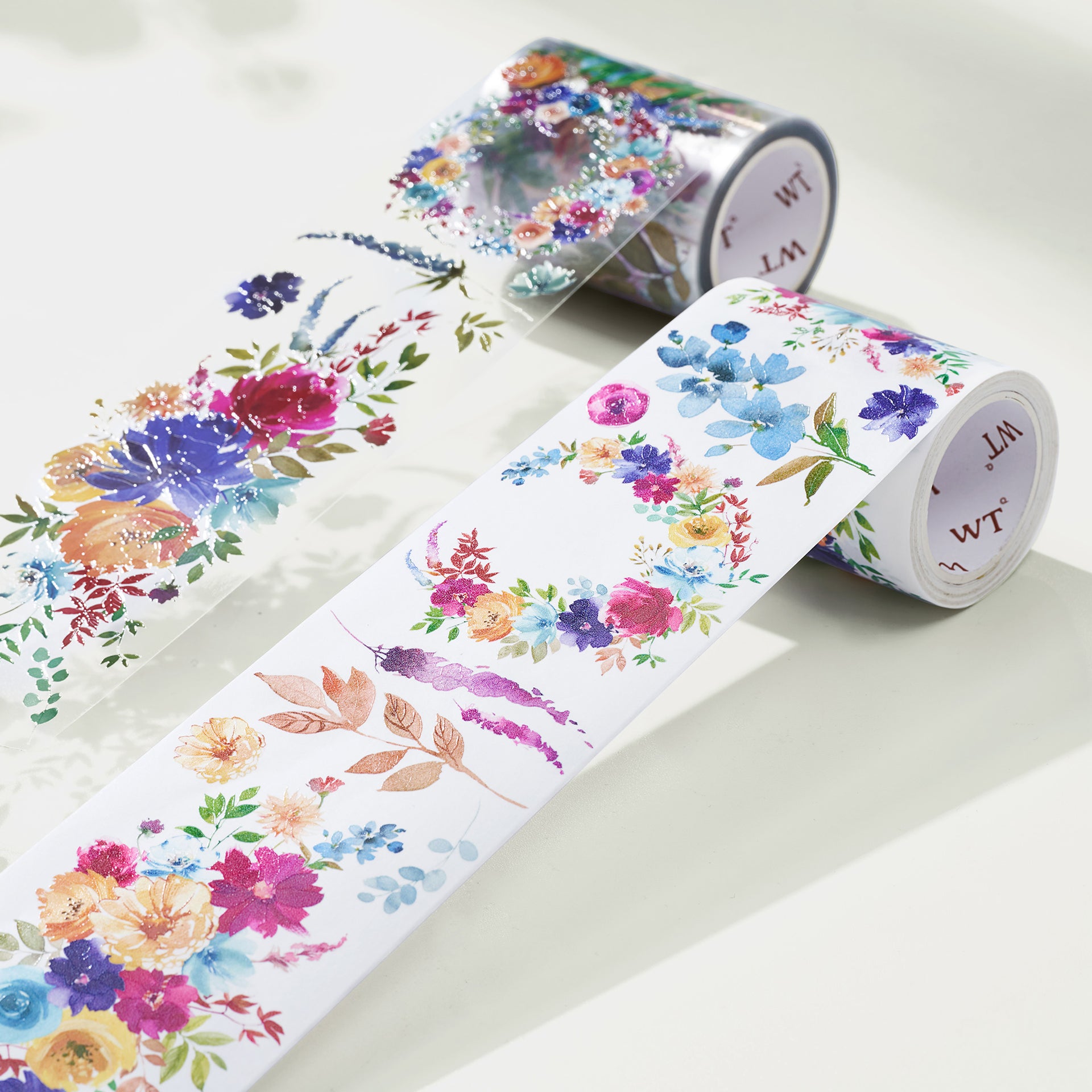 Pretty Florals Wide Washi/PET Tape | The Washi Tape Shop