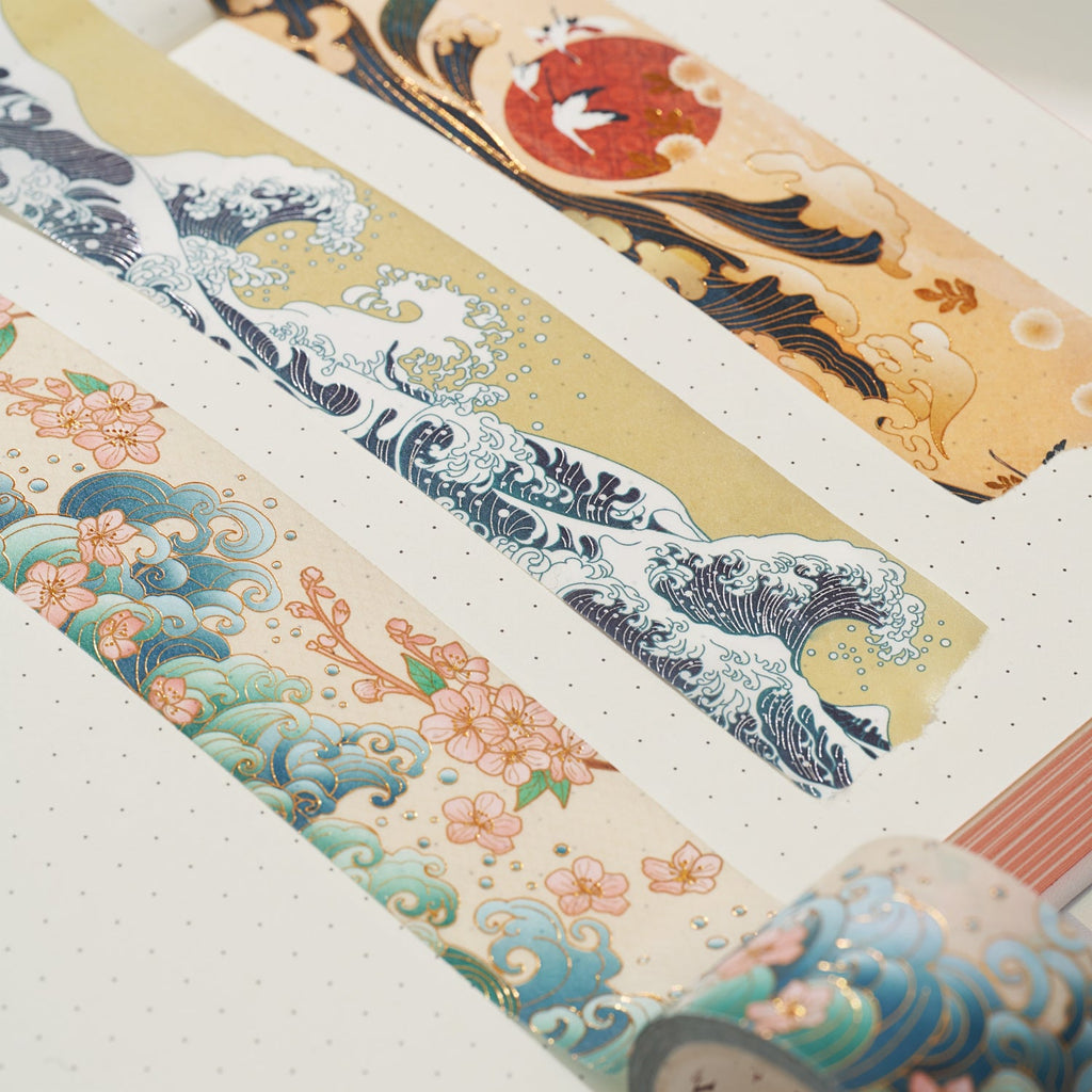 Waves of Rebun Washi Tapes | The Washi Tape Shop